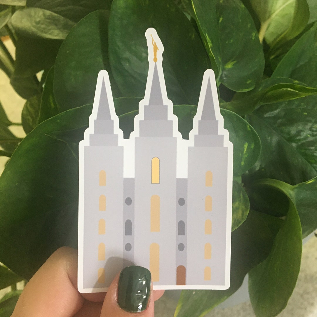 Salt Lake City Temple Sticker - Etsy