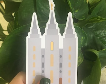 Salt Lake City Temple Sticker - Etsy
