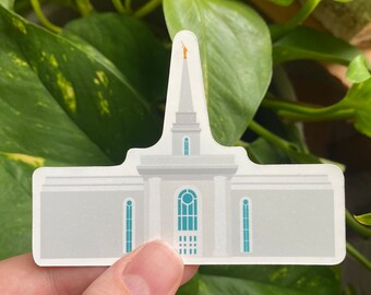 Orlando Temple Sticker, Lds Gifts for Missionaries, Lds Temple Stickers ...