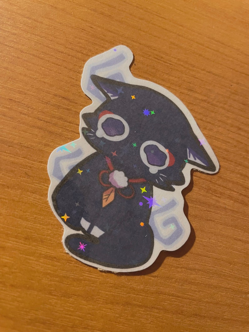 Scarameow Genshin Impact Sticker - Etsy