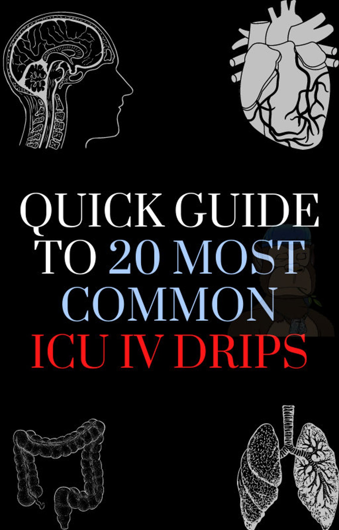 Critical Care Drip Guide Cheat Sheet for Cardiac Drips: - Etsy