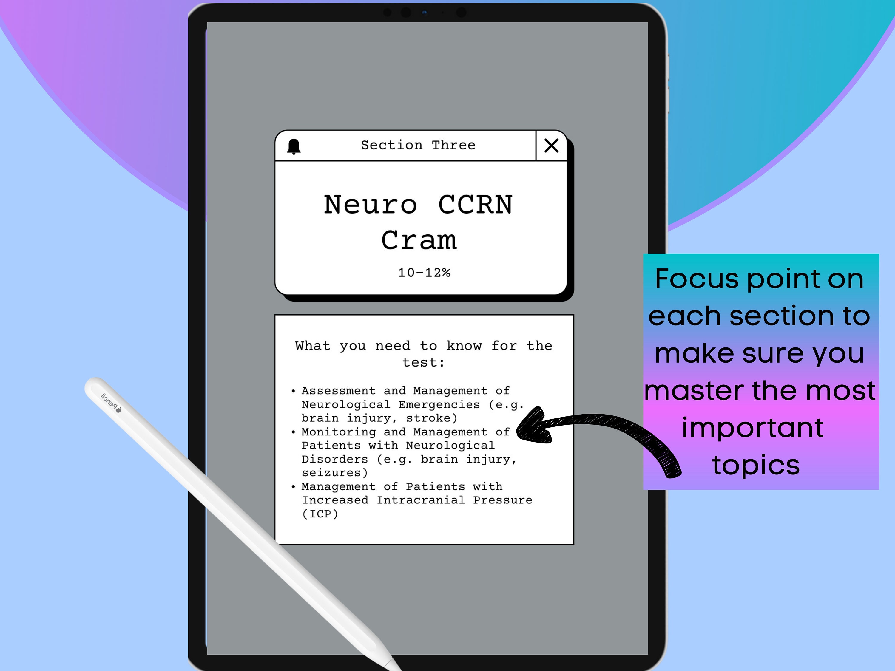 CCRN CRAM SHEET (cheat Sheet) - Etsy
