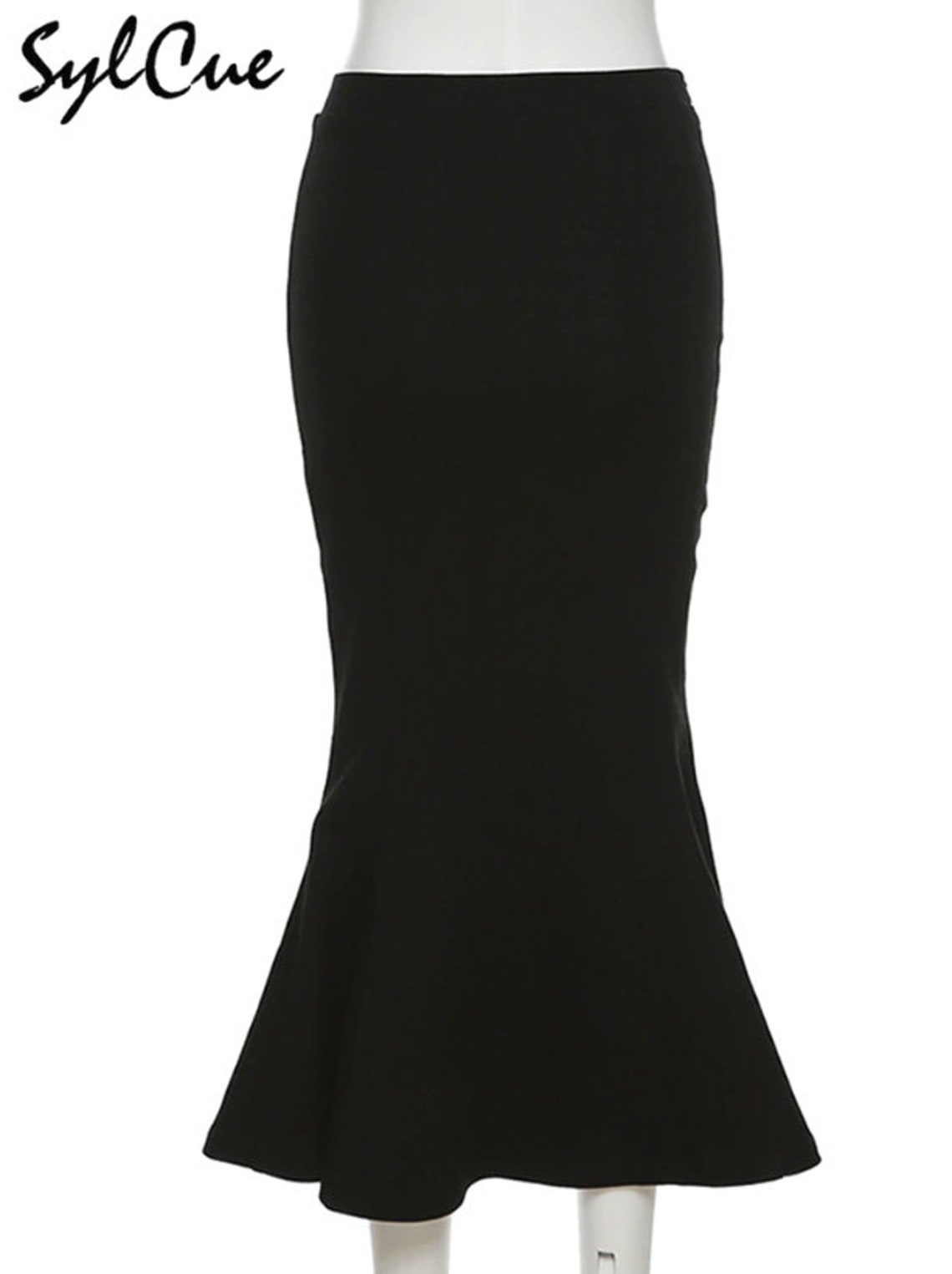 Black Wednesday Style Skirt .gothic Skirt .women's Flared - Etsy