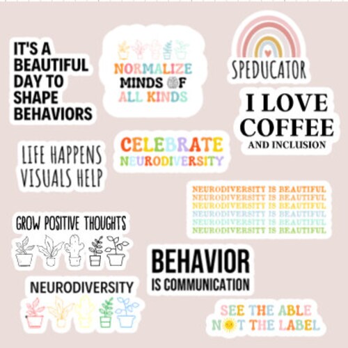 Special Ed Teacher Stickers Laptop Stickers Teacher Gifts - Etsy