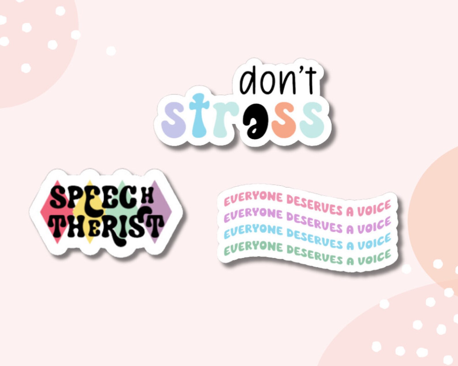 Speech Pathologist Stickers, SLP Stickers, Gift for SLP, Just Speechy ...