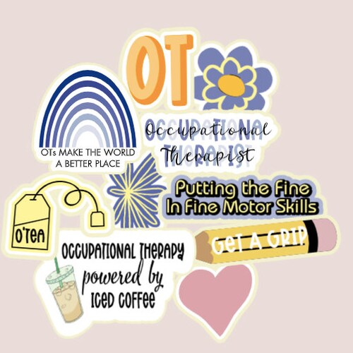 Occupational Therapy Stickers - Etsy