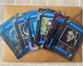 Playstation Platinum Trophy Cards - Etsy