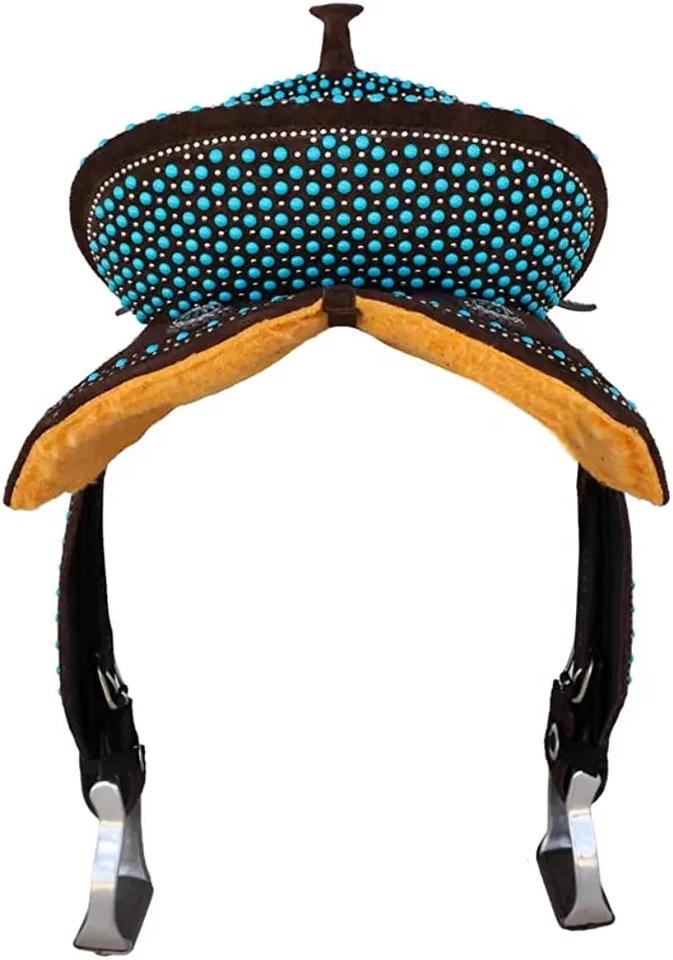 New Tactical Turquoise Barrel Saddle - Etsy