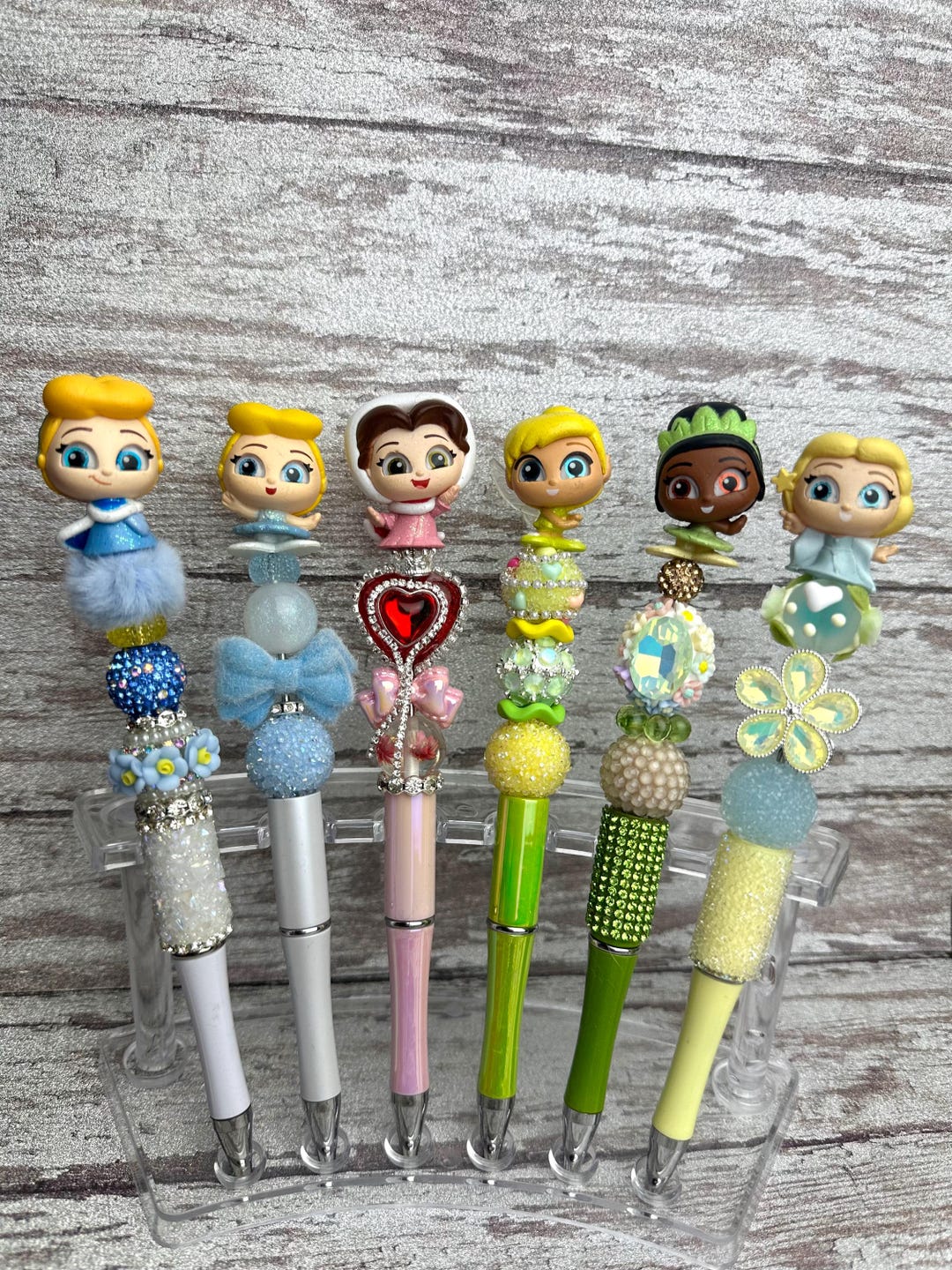 Disney Princess Beaded Pens - Etsy
