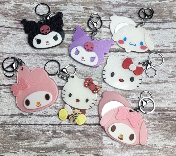 Sanrio Character Keychain Mirror - Etsy