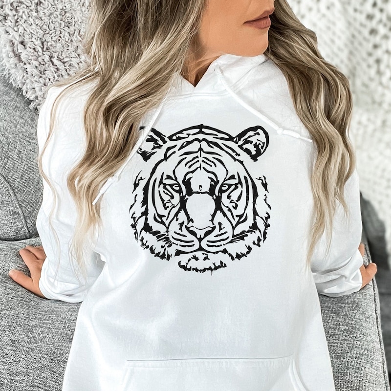 Tiger Sweatshirt - Etsy