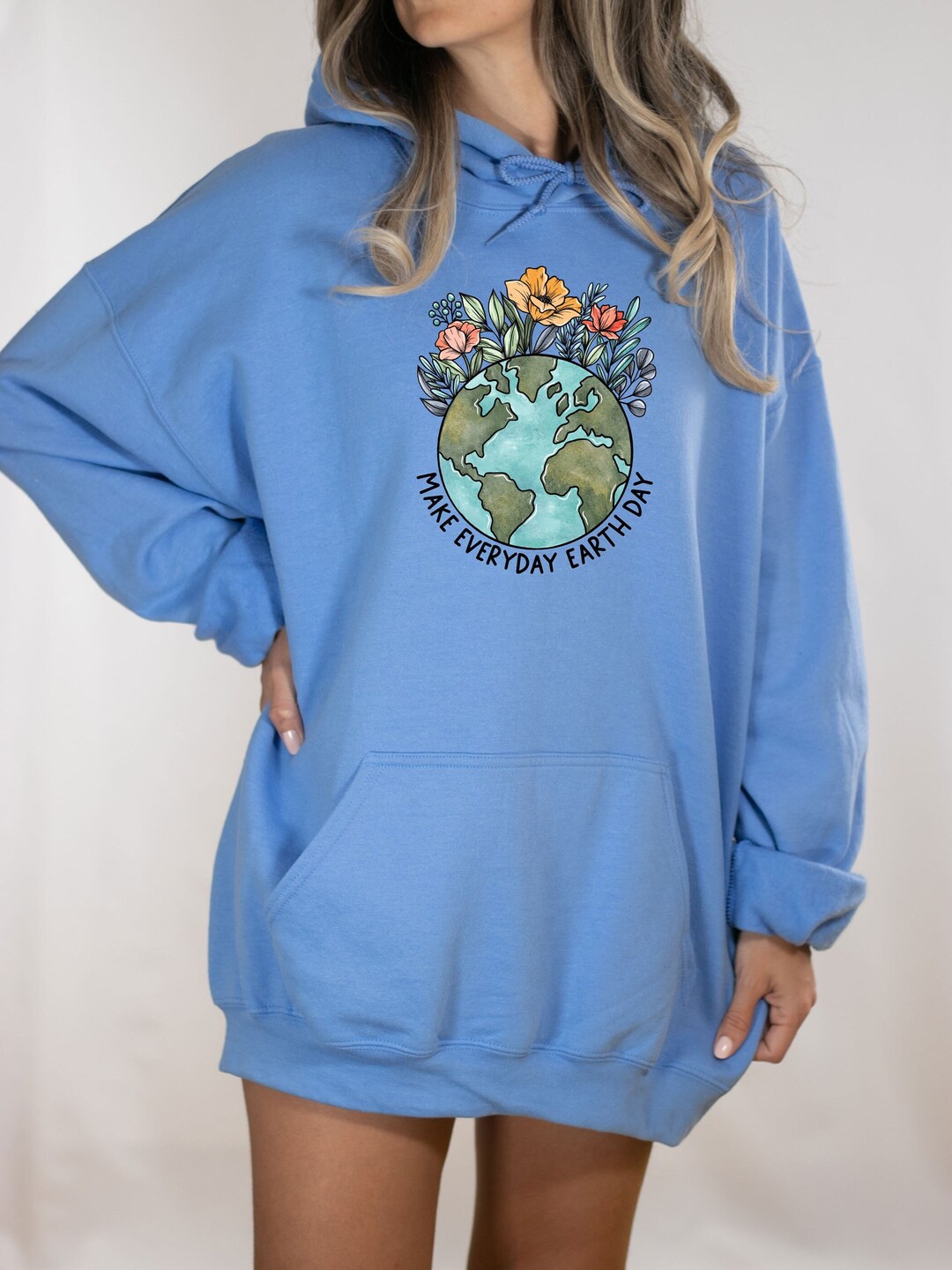 Earth Day Gift Sweatshirt - Make Everyday Earth Day Sweater - Save the ...