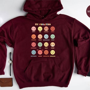 Mental Health Sweatshirt, My Feelings Sweatshirt, Emotions Sweatshirt ...