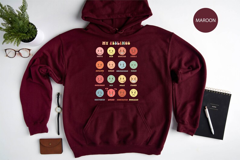 Mental Health Sweatshirt My Feelings Sweatshirt Emotions - Etsy