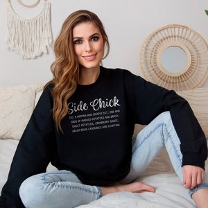 Side Chick Definition Sweater, Thanksgiving Sweatshirt, Thanksgiving ...