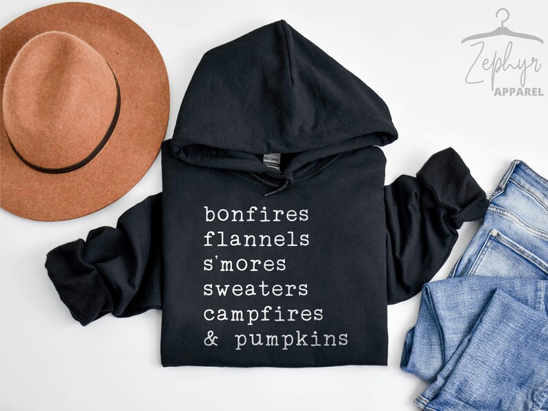 Bonfires Flannels S'mores Sweaters Campfires & Pumpkins Thanksgiving ...