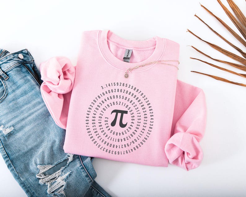 Pi Day Sweatshirt - Irrational Pi Day Crewneck - Math Teacher Hoodie - Etsy