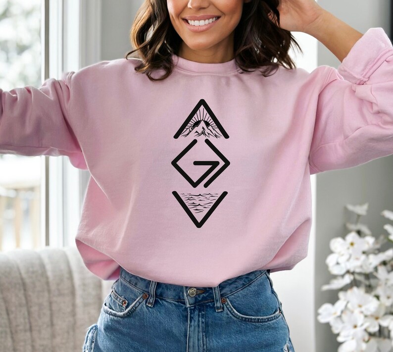 God is Greater Than the Highs and Lows Sweatshirt, Christian Sweater ...