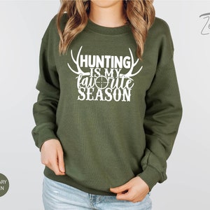 Hunting Sweatshirt, Hunting Season Shirt, Hunter Sweatshirt Gift ...