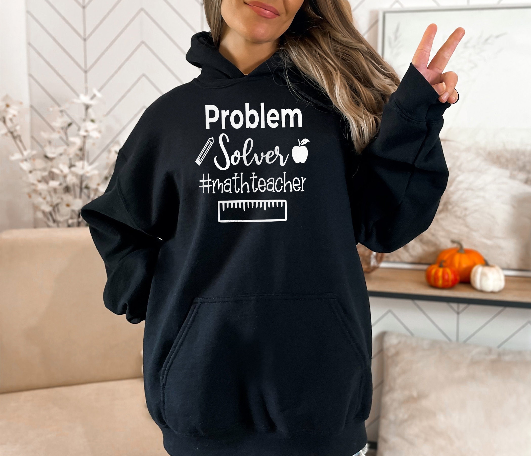 Problem Solver Sweatshirt, Math Teacher Sweater, Math Lover Hoodie ...