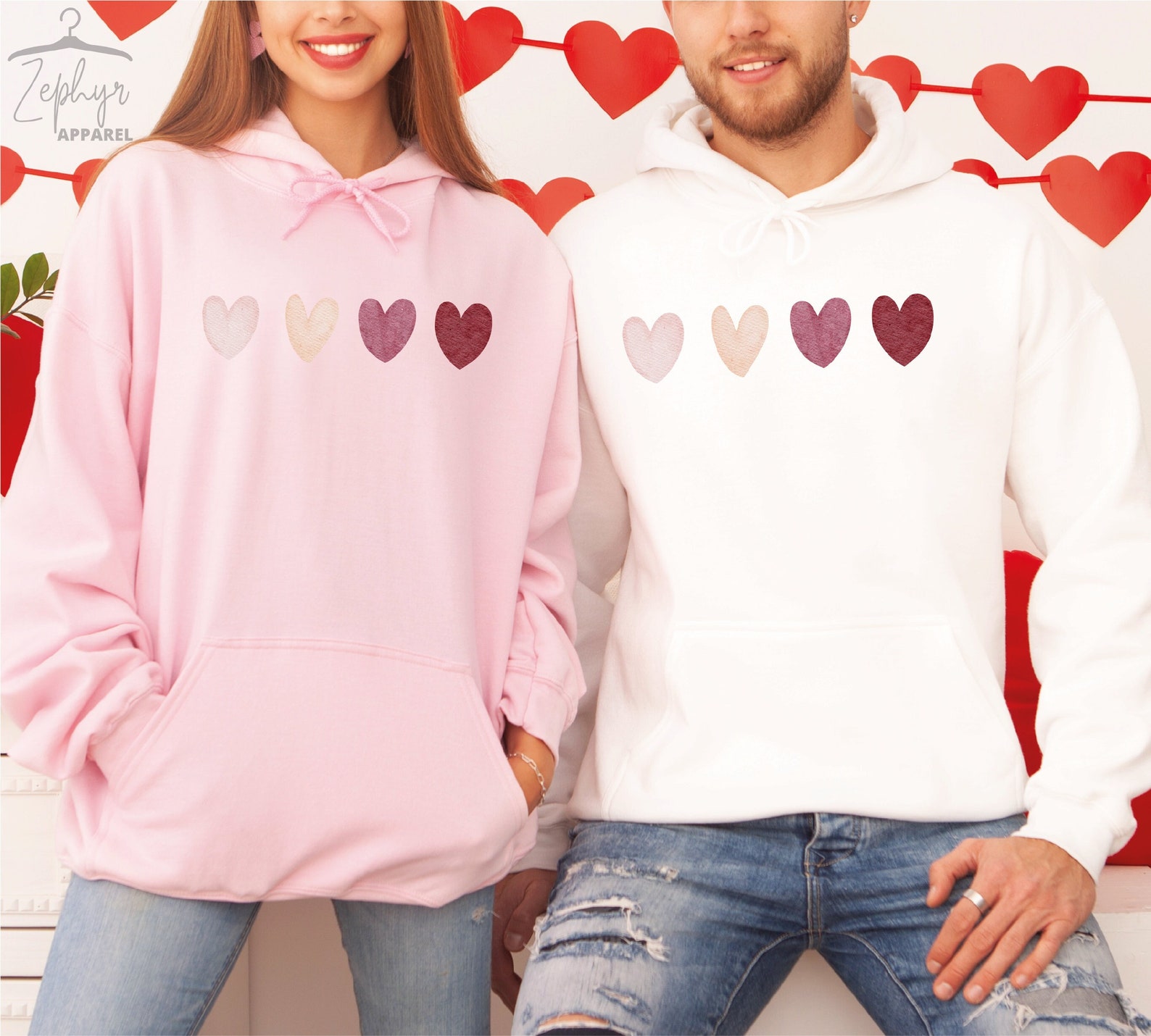 Valentine Heart Sweatshirt Cute Valentine Sweatshirts - Etsy
