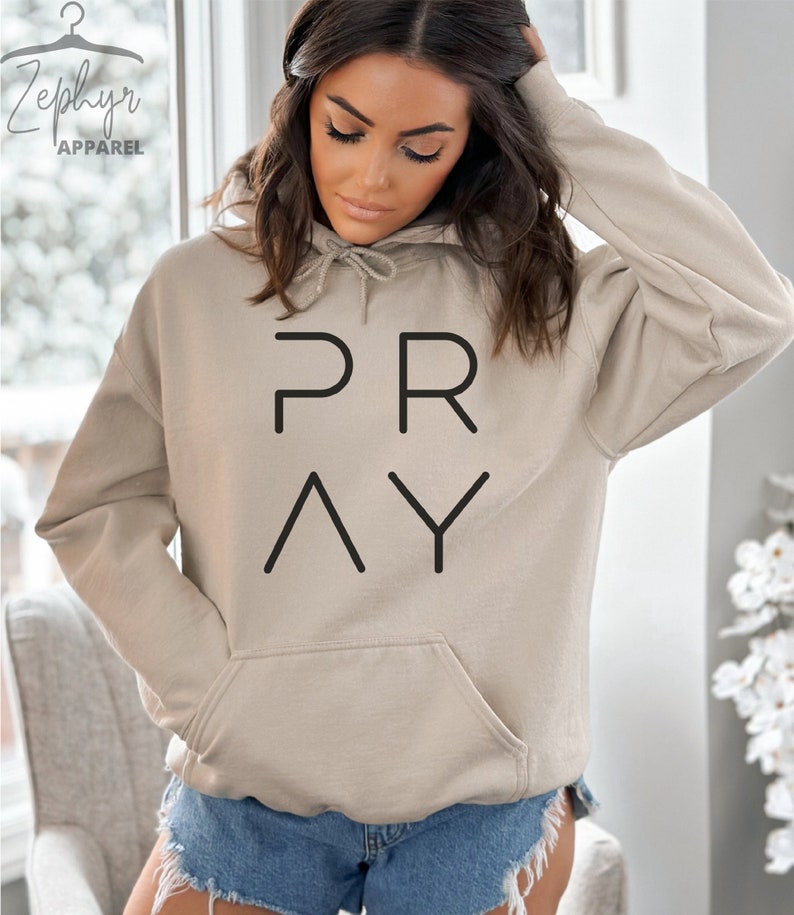 Pray Sweatshirt, Pray Shirt, Christian Sweatshirts, Christian Hoodie ...
