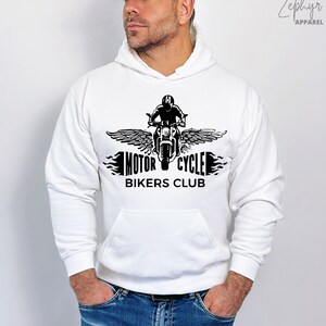 Motorcycle Bikers Club Sweater, Motorcycle Club Clothing, Unisex ...