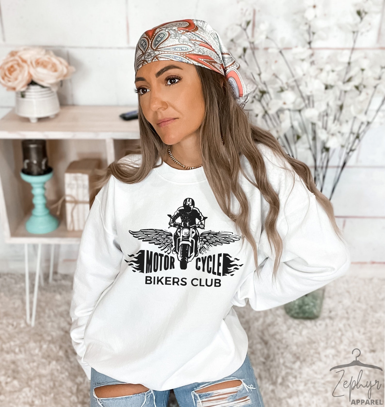 Motorcycle Bikers Club Sweater, Motorcycle Club Clothing, Unisex ...