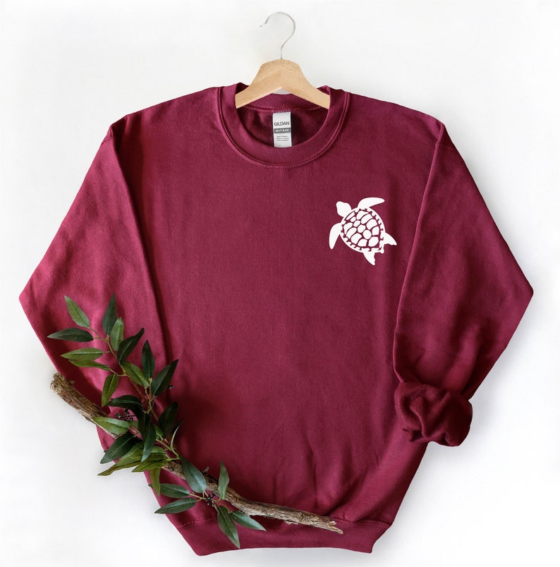 Turtle Hoodie Love Turtle Sweatshirt Sea Turtle Shirt Save | Etsy