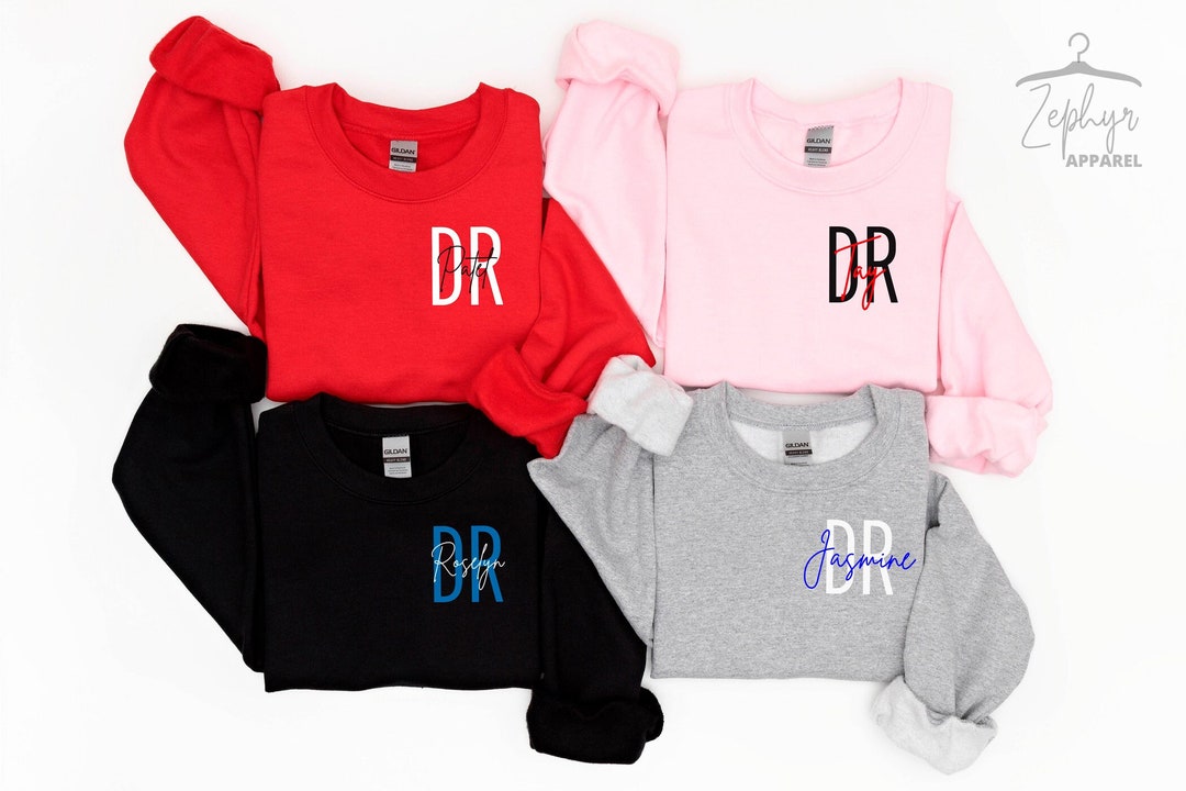 Custom Doctor Sweatshirt, DR Name Crewneck, Personalized Dr Gift, PHD ...