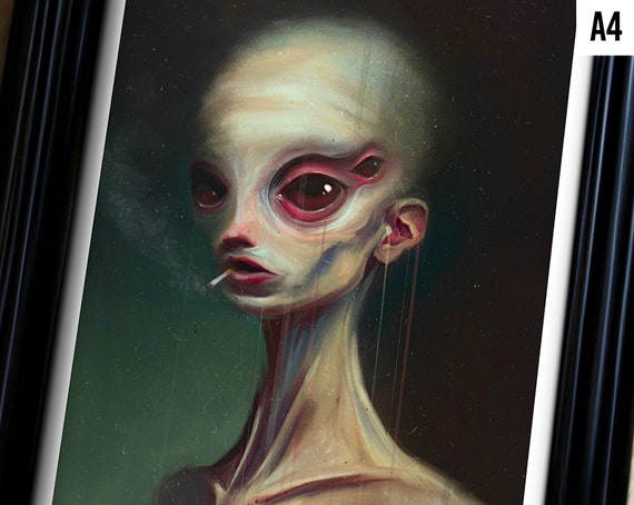 Creepy Alien Art