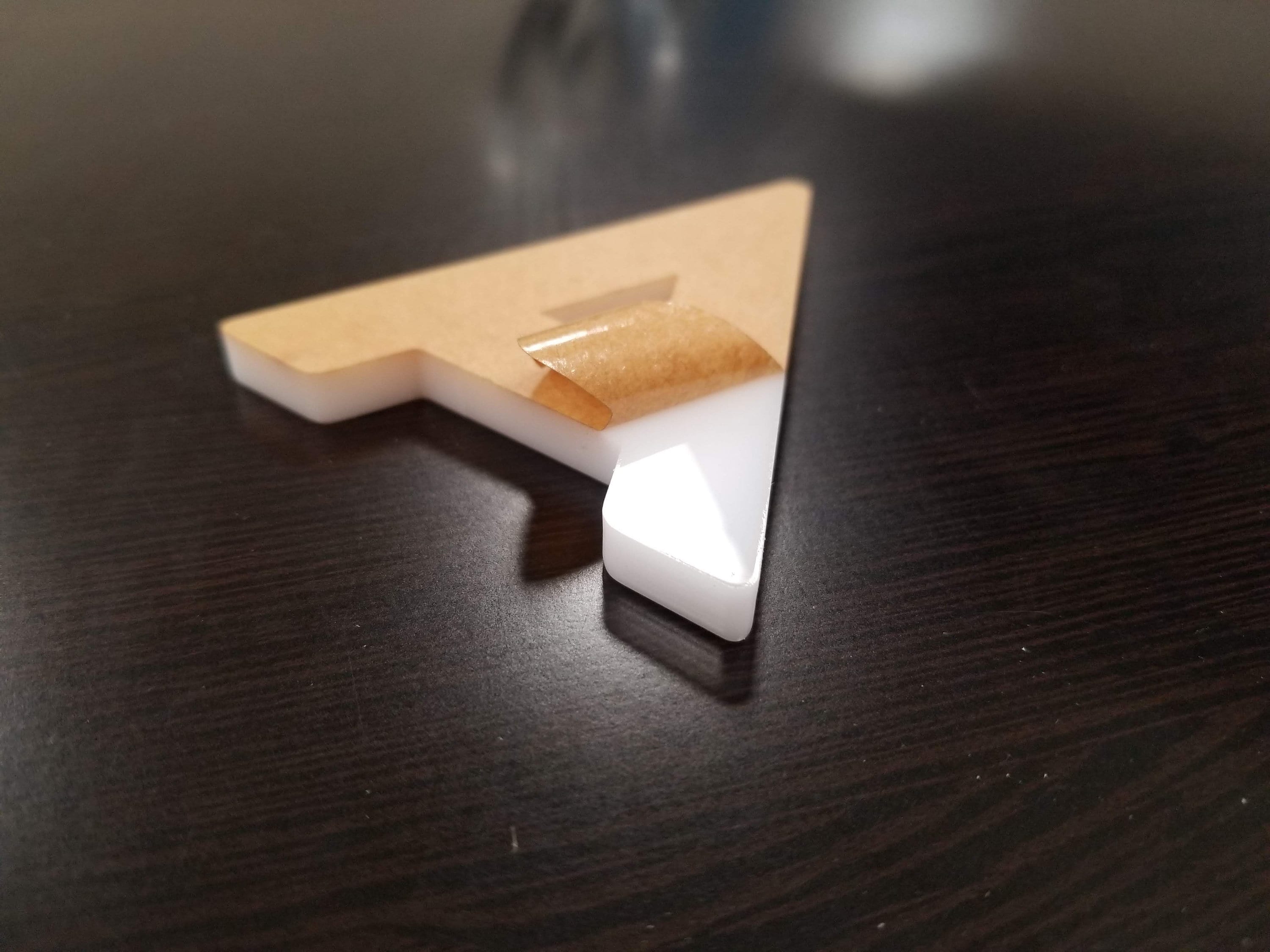 White Acrylic Letter 1/2 12mm Thick - Etsy