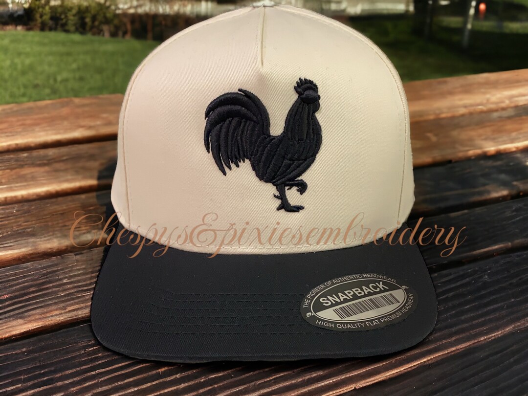 Rooster Hat 3D Puff - Etsy
