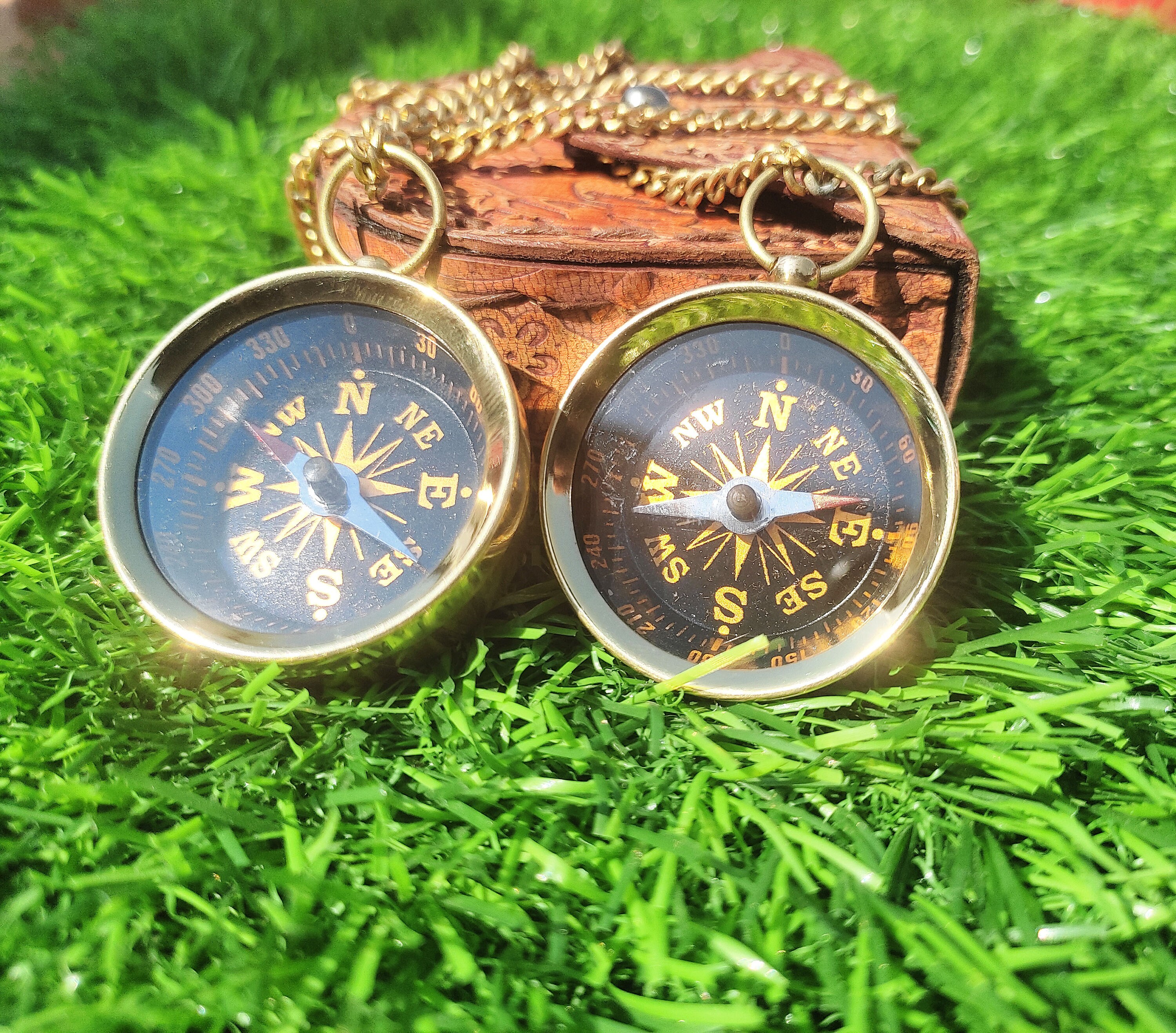 Your Tommy Your Tubbo Compass Necklace Personalized Compass - Etsy