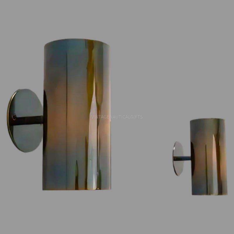 Cylinder Wall Light - Etsy