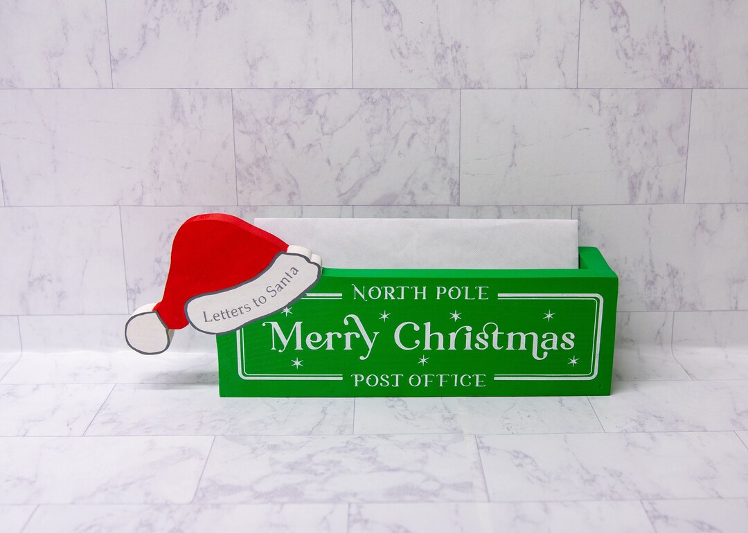 Letters to Santa Christmas Decor North Pole Mail Holiday - Etsy