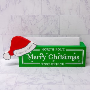 Letters to Santa Christmas Decor North Pole Mail Holiday - Etsy