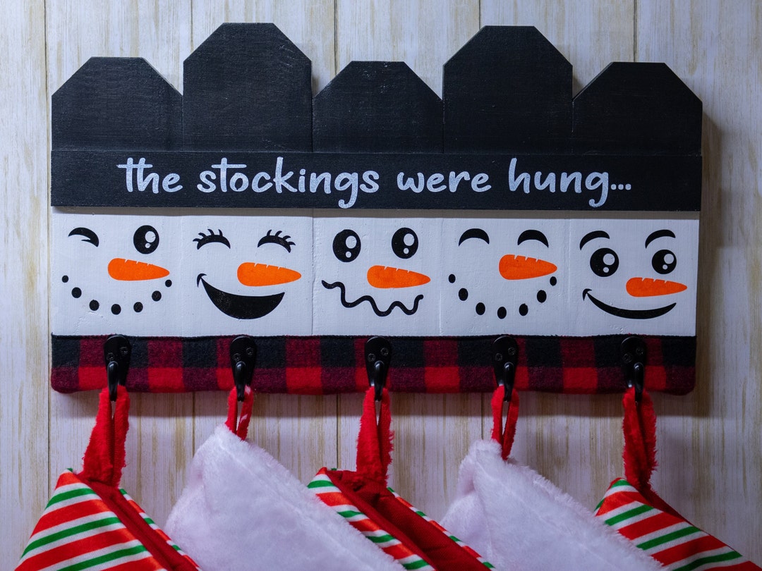 Christmas Stocking Hanger, Stocking Holder for the Wall, the Stockings ...
