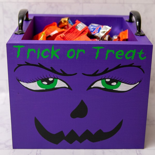 Halloween Candy Box - Etsy