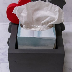 Tissue Box Holder, Square Tissue Display, Home Sweet Home, Wooden Cube ...