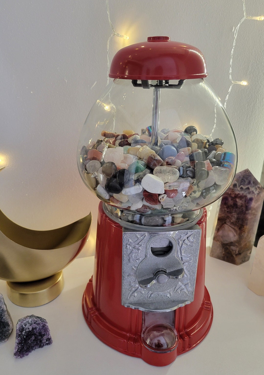 ULTIMATE Crystal Vending Machine Set of Crystals, Confetti Scoop ...