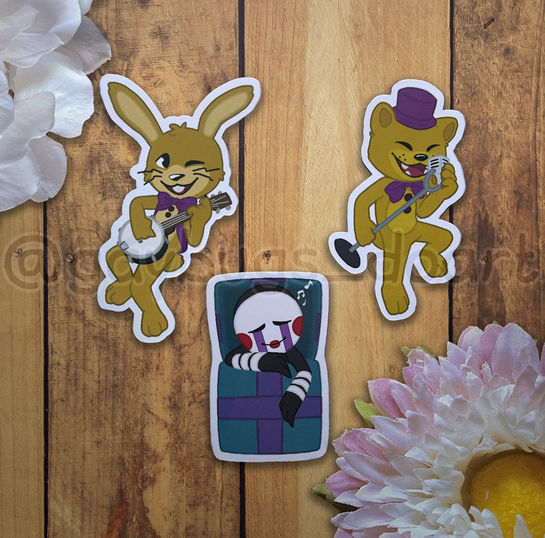 FNAF Fredbear's Family Diner Chibi Crew - Etsy