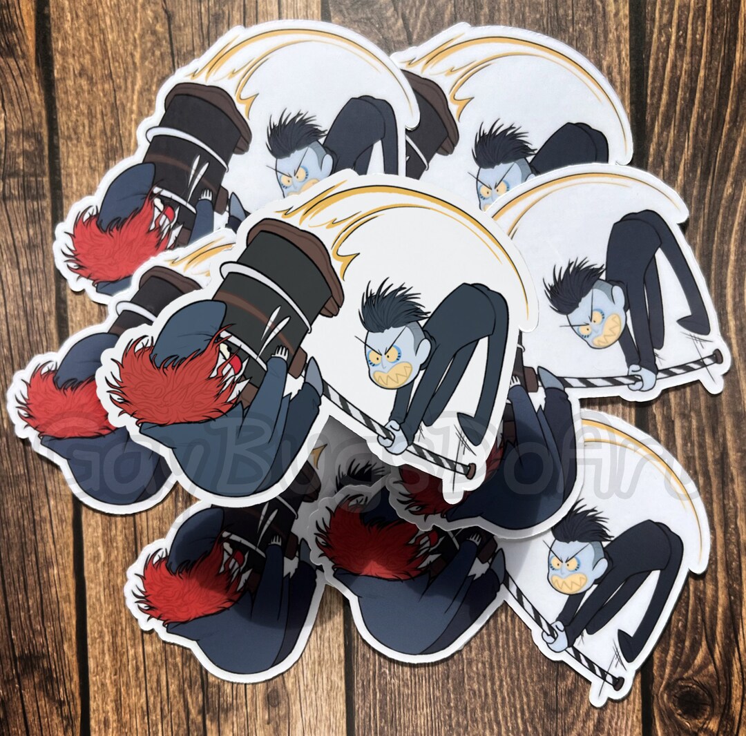 Fan-made Big Top Burger Water Resistent Sticker W/steve & Cesere - Etsy