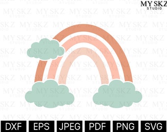 Teacher Rainbow Dxf Eps Jpeg Pdf Png Svg Instant Digital - Etsy