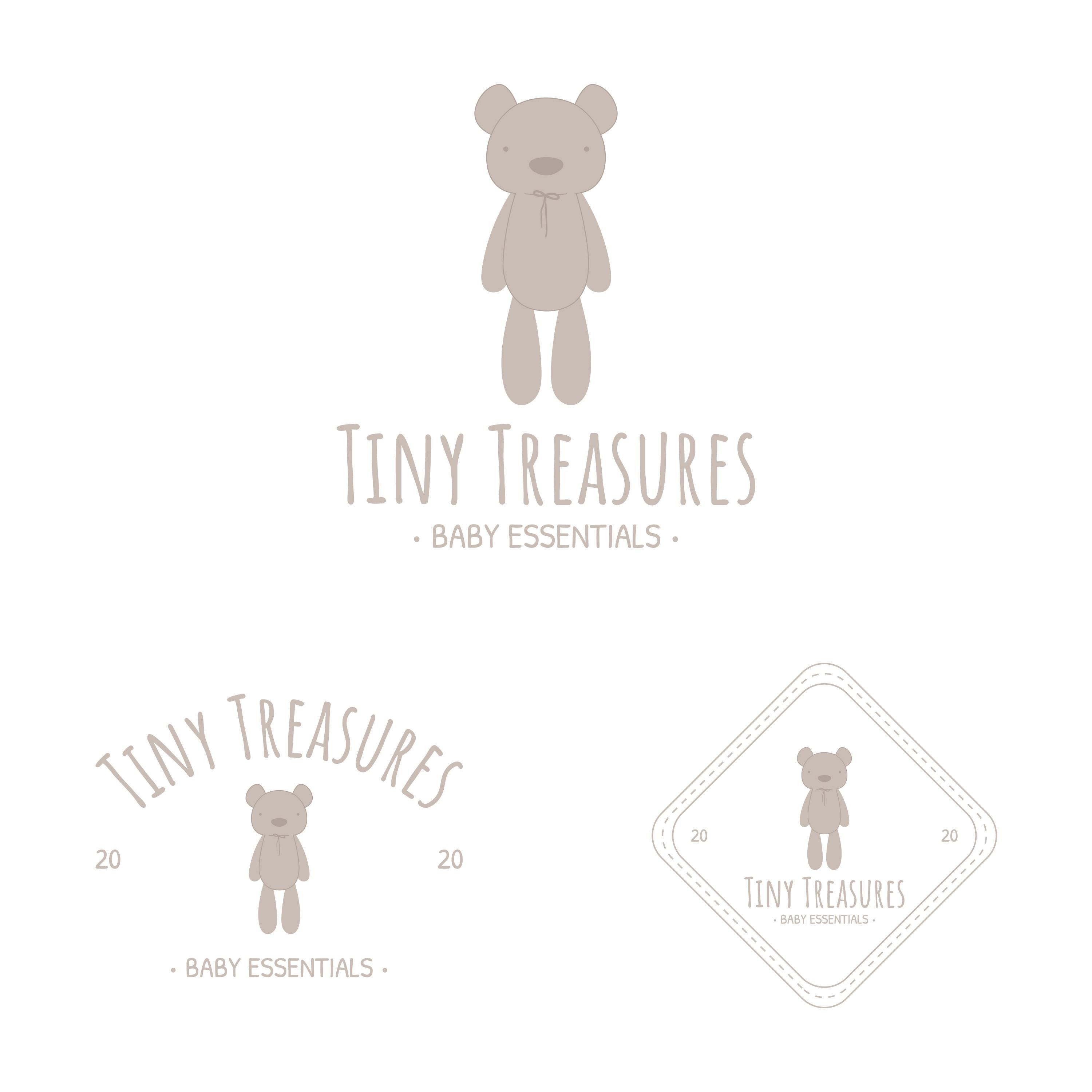 Premade Logo Design, Teddy Bear Logo, Baby Boutique Logo, Kids Boutique ...