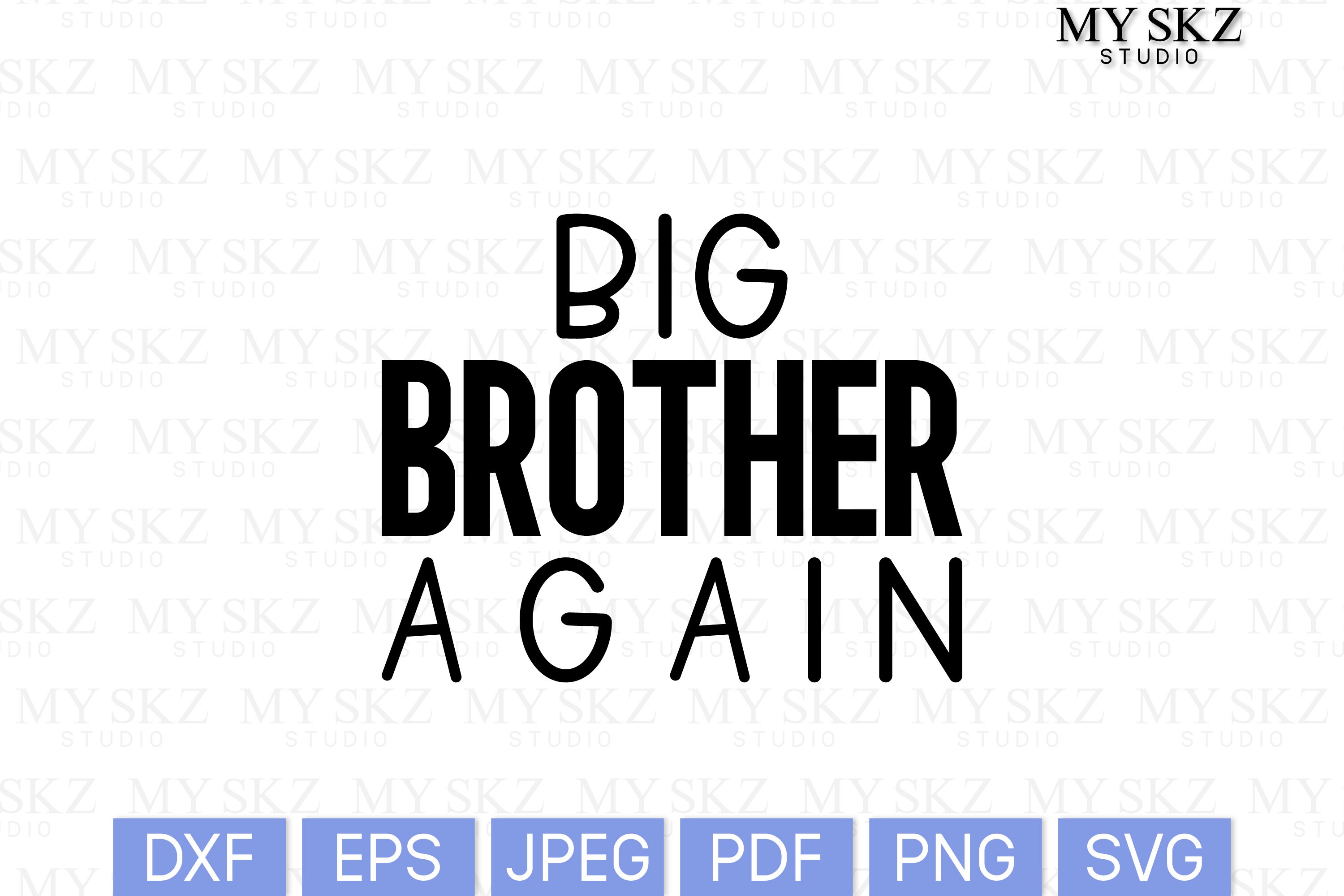Big Brother Again Dxf Eps Jpeg Pdf Png Svg Instant - Etsy