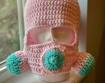 Crochet Gas Mask - Etsy