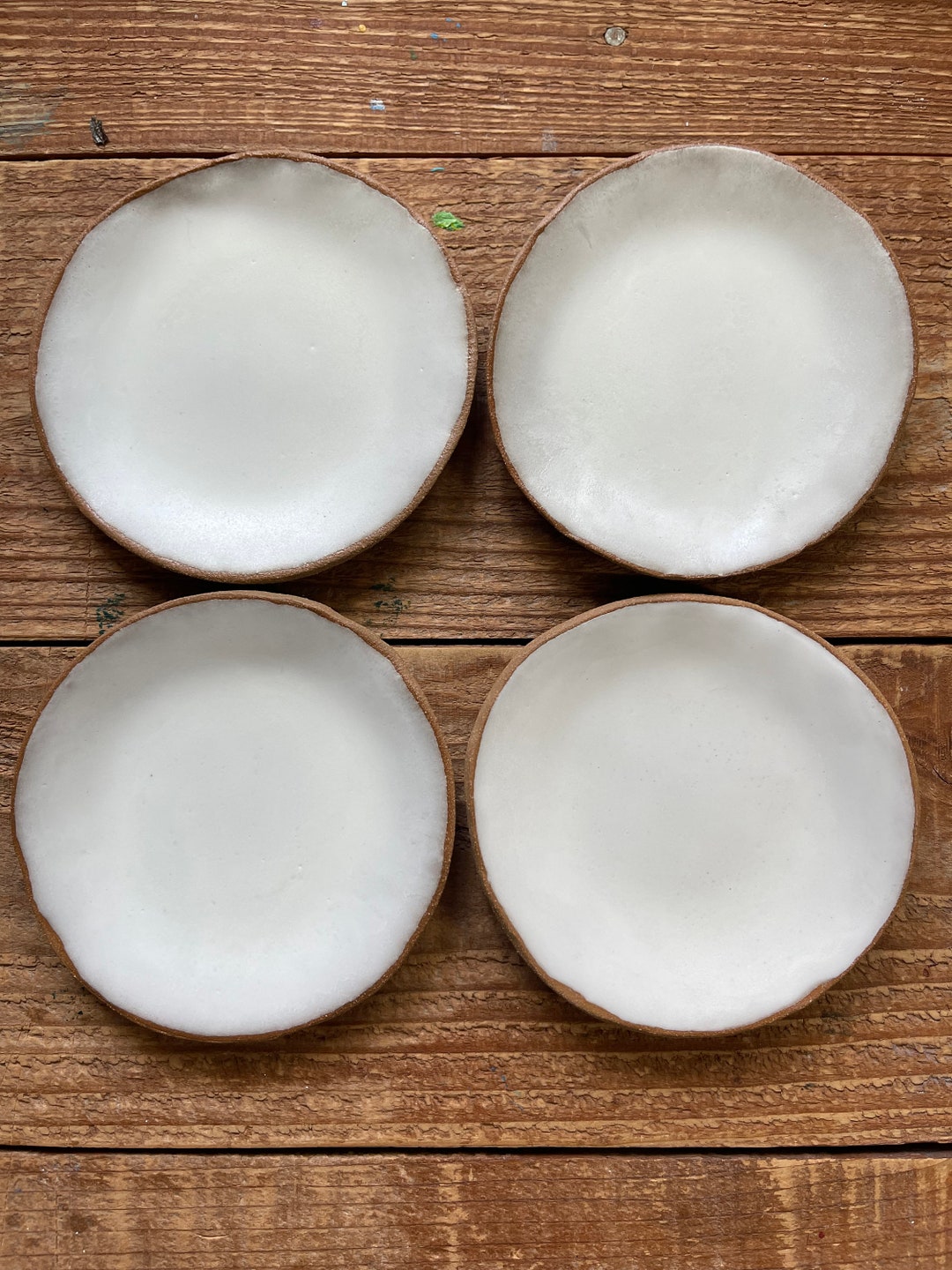 Tapas Plates, Set of 4 Tapas Plates, Small Appetizer Plates, Handmade ...