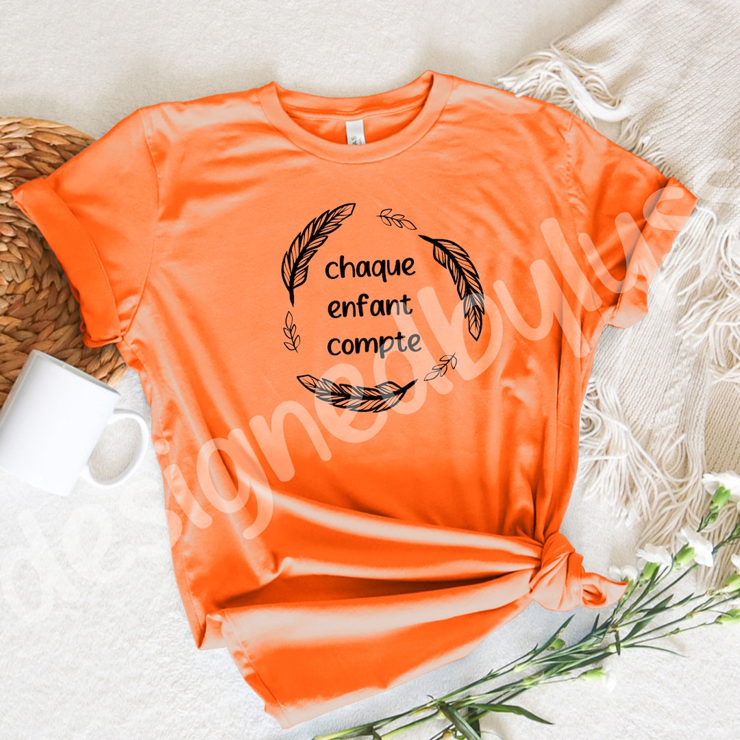 Orange Shirt Day | Chaque Enfant Compte | Truth and Reconciliation ...