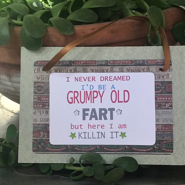 Old Fart Signs - Etsy